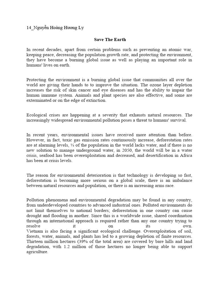 Unit 2 Text 3 | Download Free PDF | Environmental Degradation | Waste