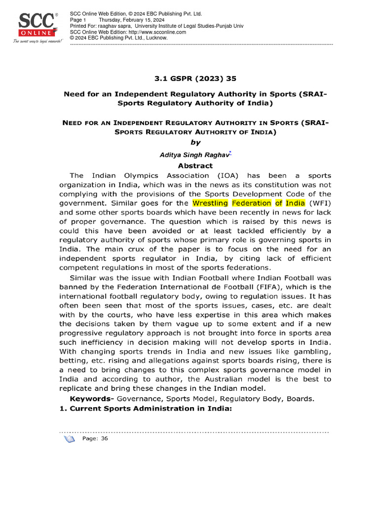 Article On Problems in Wfi | PDF | Business | Finance & Money Management