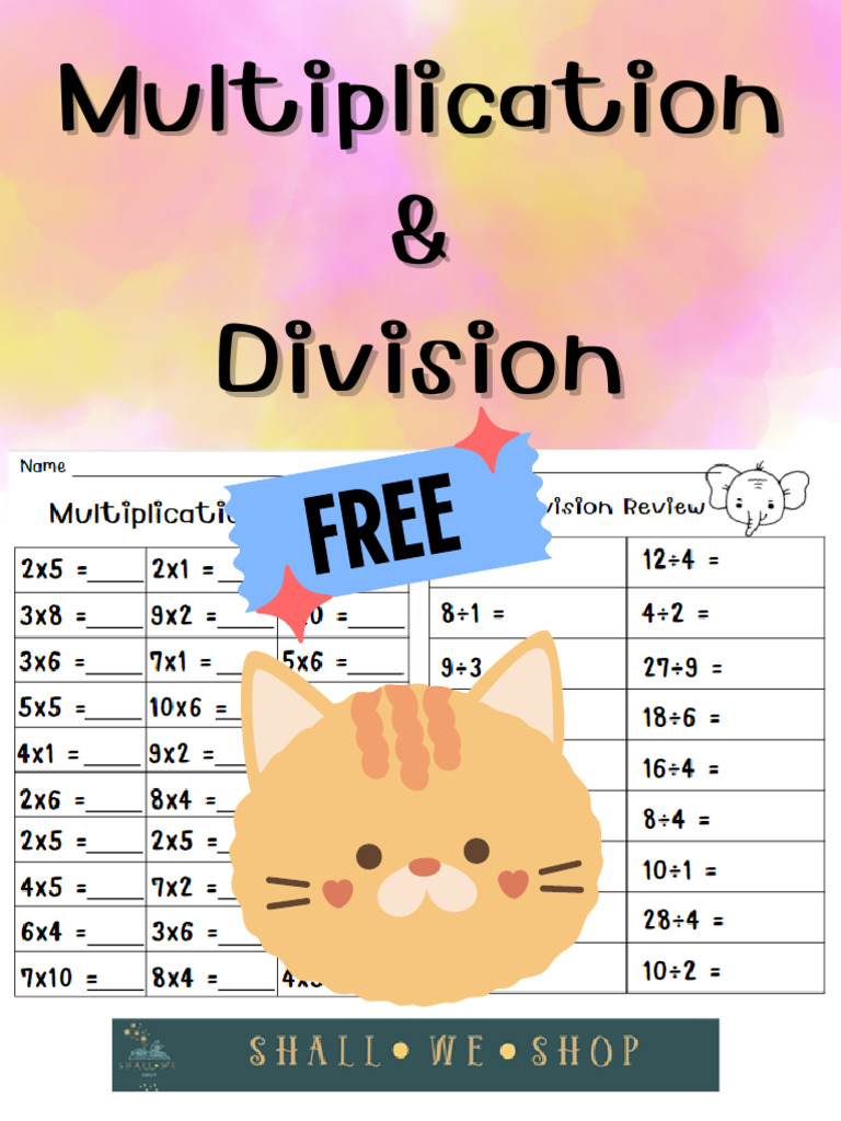 Multiplication Multiplication & & Division Division | PDF