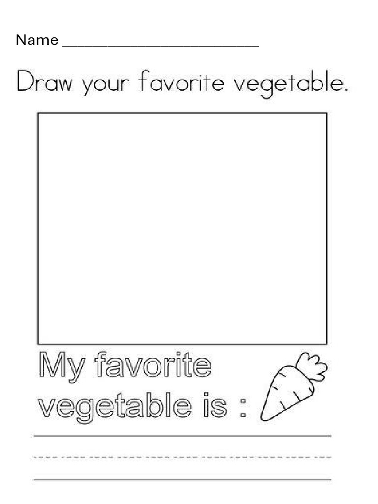 My Favorite Vegetable | PDF