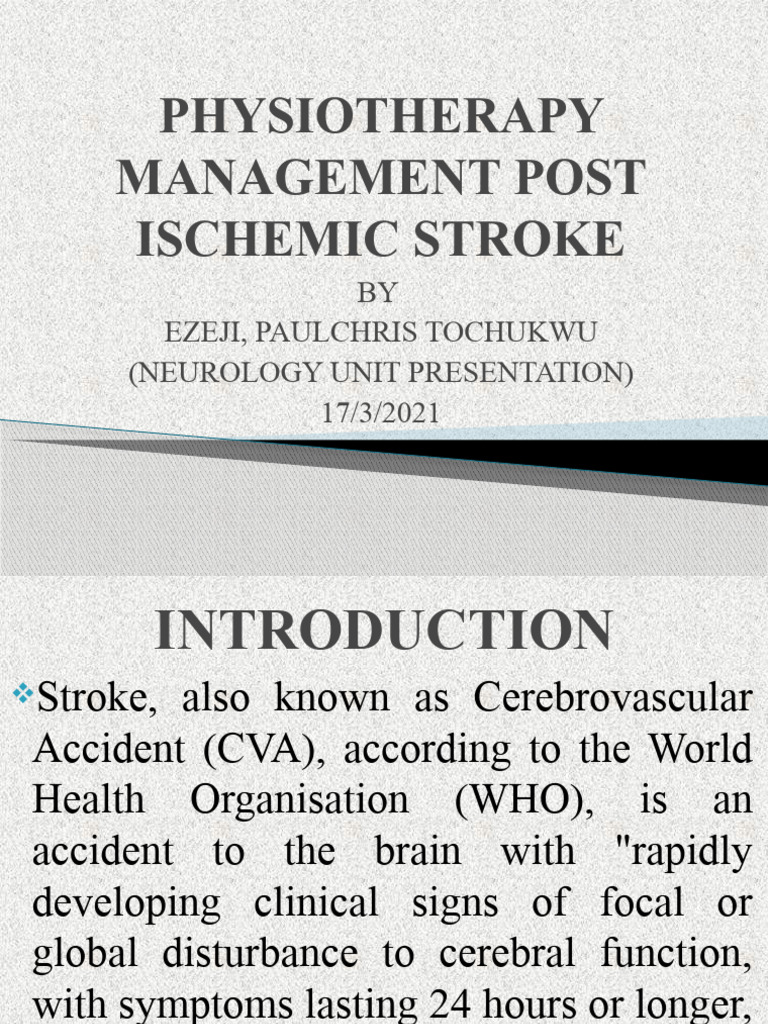 Paul Ischemic Stroke | PDF | Stroke | Ischemia