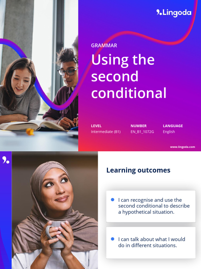 Using The Second Conditional | PDF | Verb | Linguistics