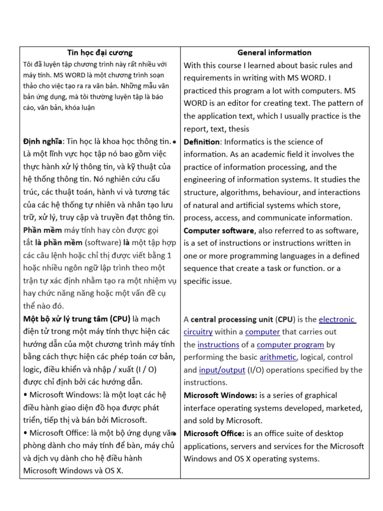 General Informatics | PDF