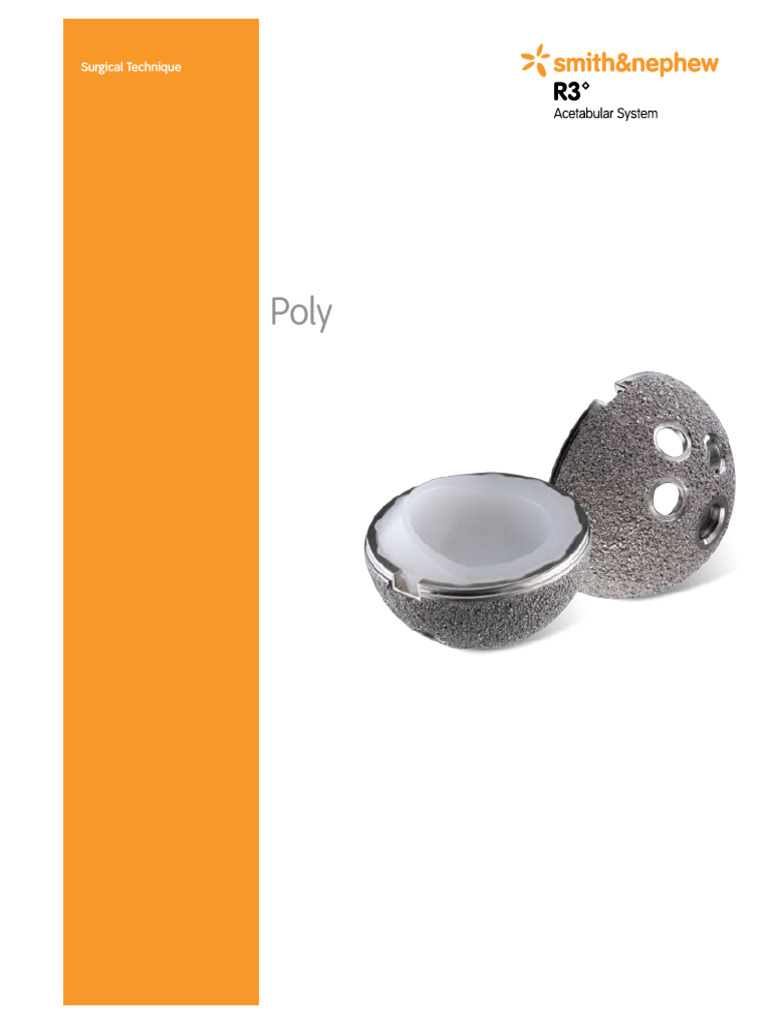 R3 Poly US ST | PDF | Orthopedic Surgery