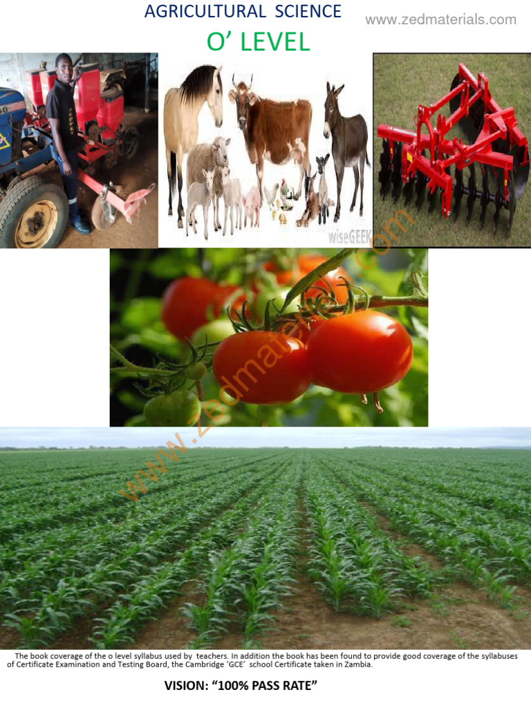Agriculture Science O-Levels | PDF | Soil | Fertilizer