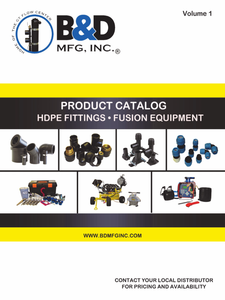 Hdpe Catalog Volume 1 | PDF | Mechanical Engineering | Plumbing