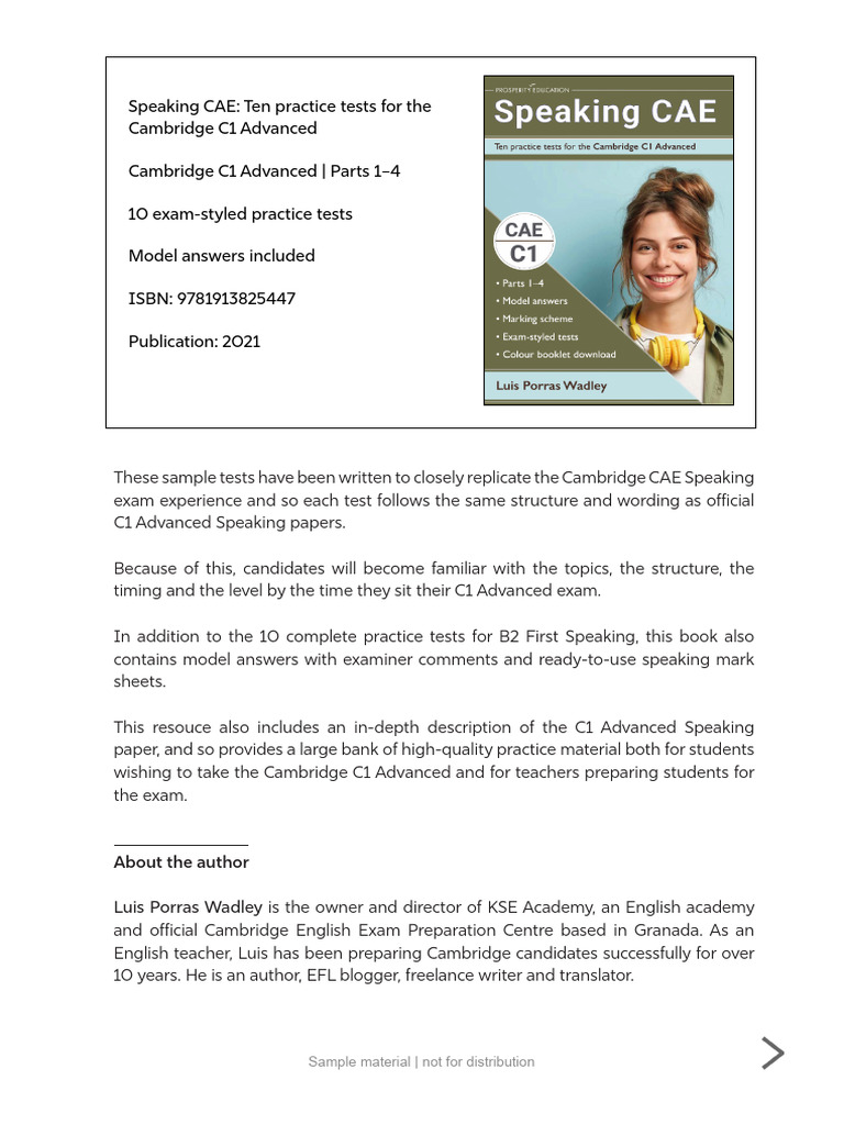 Cambridge c1 Speaking | PDF | Vocabulary | Cognitive Science