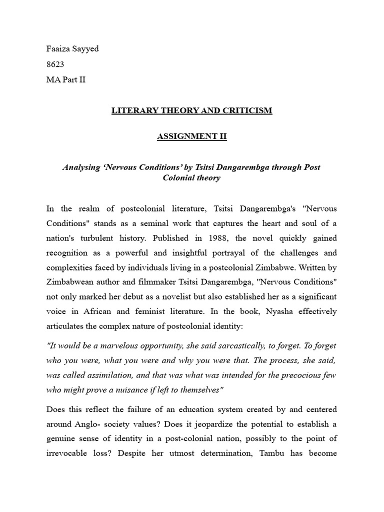 Lit Crit 2 | PDF | Postcolonialism | Colonialism