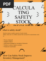 King SafetyStock | PDF | Standard Score | Variance