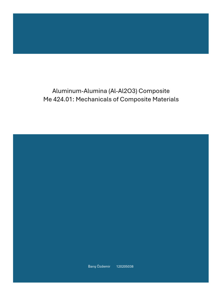 Aluminum | PDF | Composite Material | Ceramics