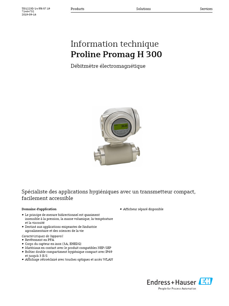 Promag 300 | PDF | Internet | Internet et Web