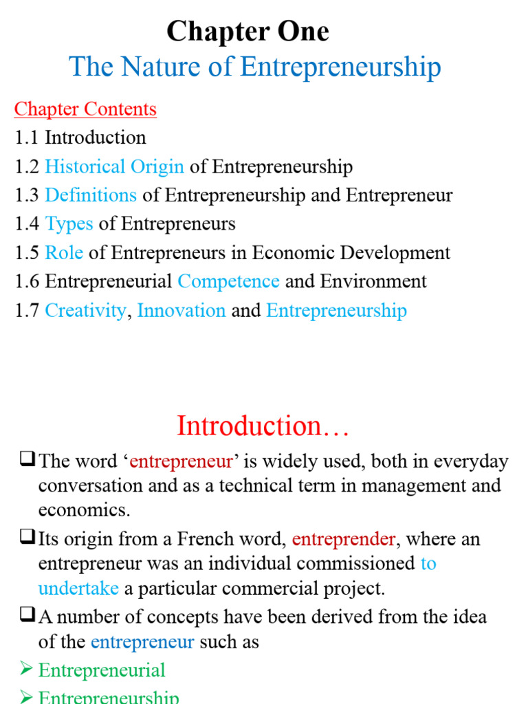 Chapter 1 - 3 | PDF | Entrepreneurship | Goal
