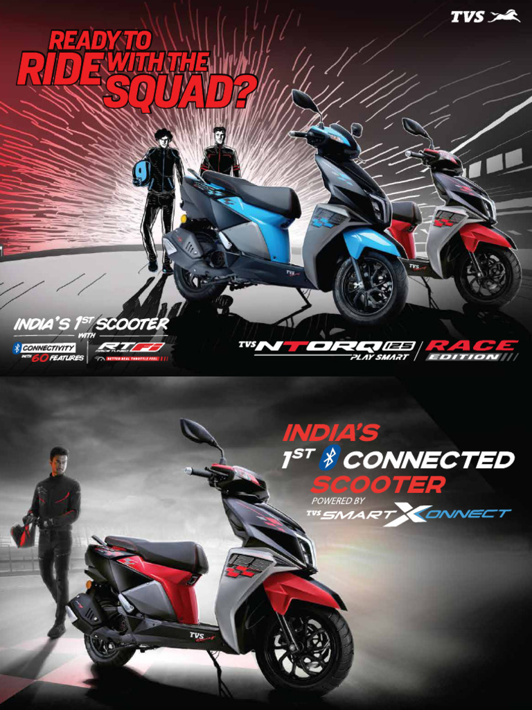 Ntorq Race Edition Comic Digital Brochure | PDF