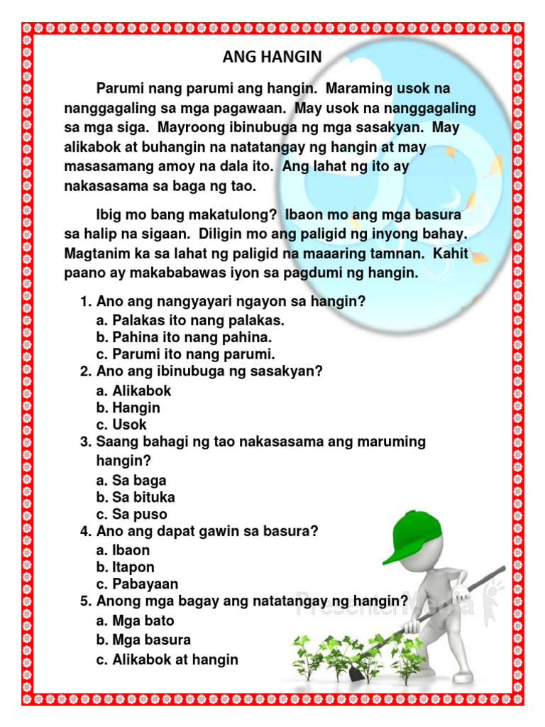 Activity FILIPINO | PDF