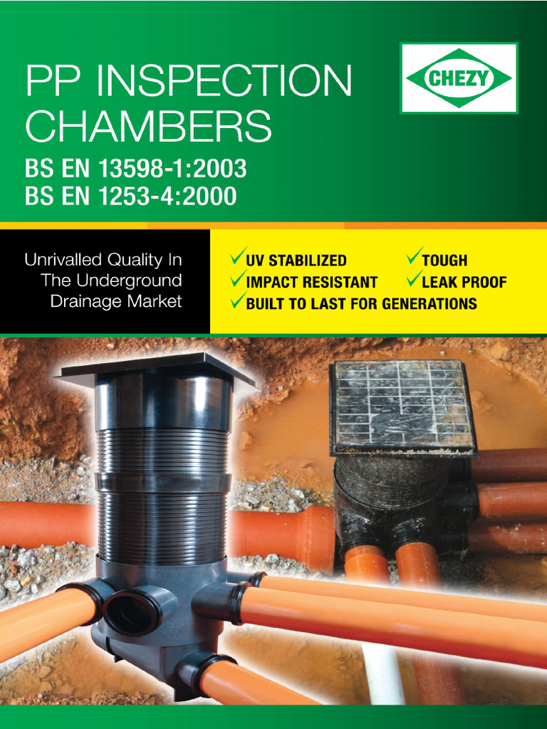 Chezy PP Chamber Catalogue | PDF | Pipe (Fluid Conveyance) | Plumbing