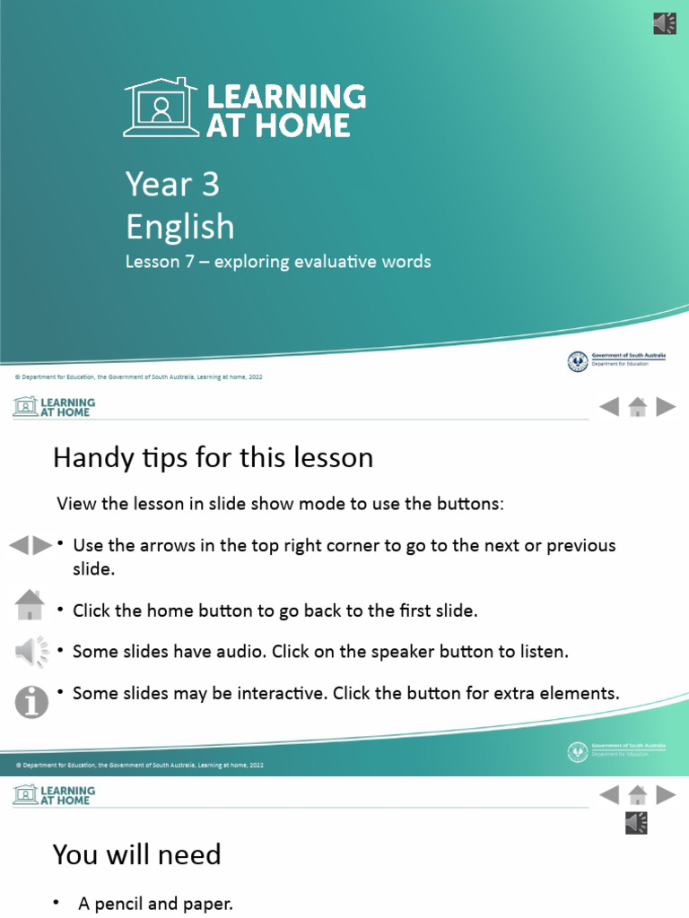 Yr3 English Lesson7 | PDF | Adjective | Word