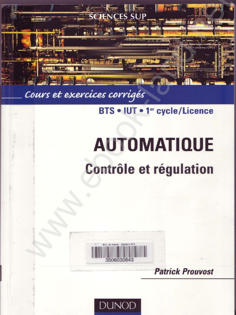 AUTOMATIQUE Côntrole Et Régulation | PDF