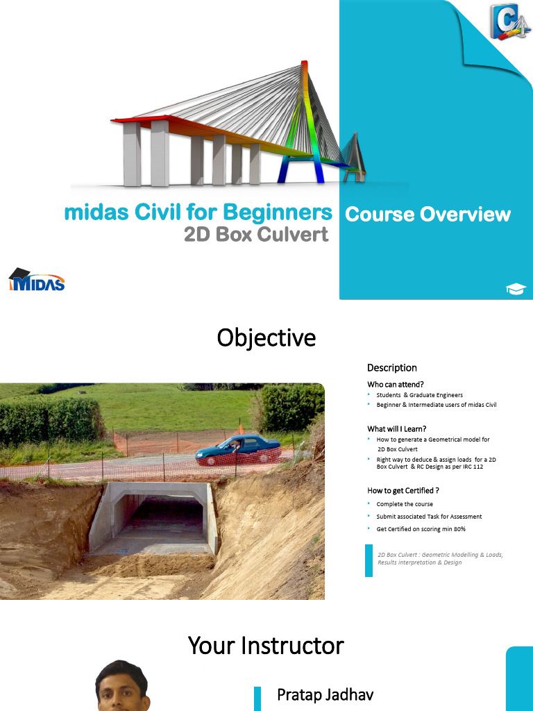 2D Box Culvert | PDF | Bridge | Precast Concrete