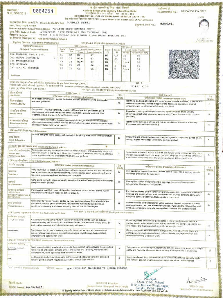 10th-12th-Bachelor's Marksheet merged | PDF | Signature | Computer Programming