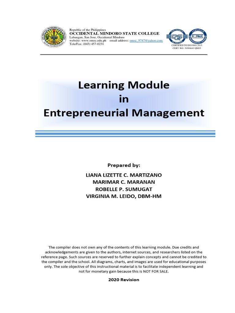 LESSON 3 Business Plan | PDF | Income Statement | Expense