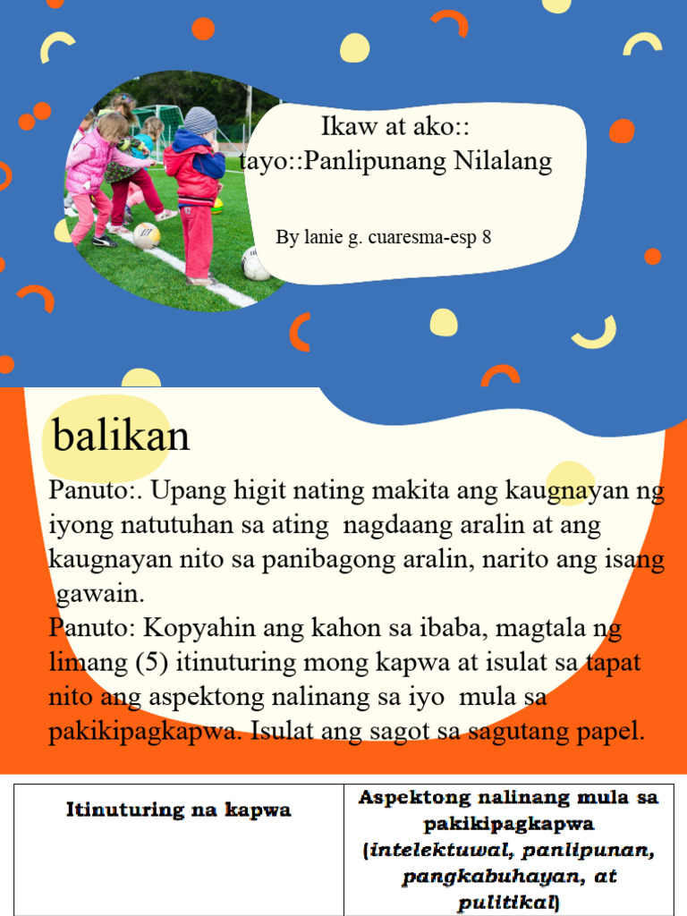 1-PAKIKIPAGKAPWA TAO-module 2 | PDF