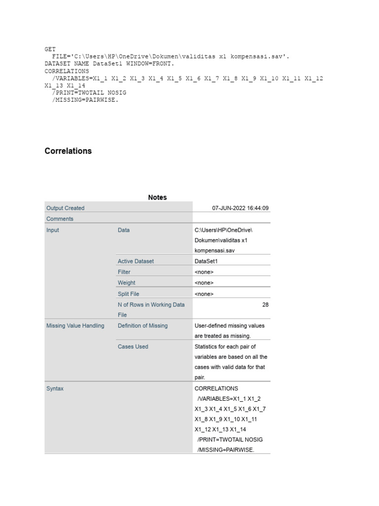 Korelasi | PDF | Computing | Computer Programming