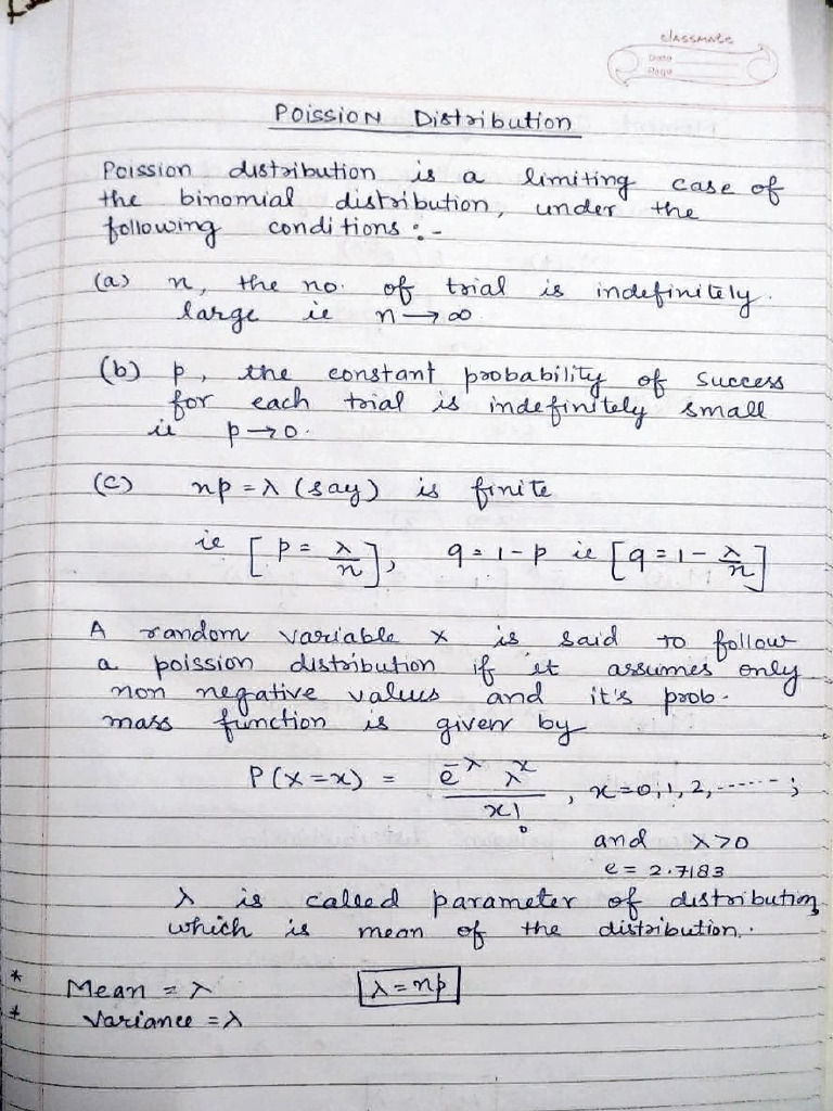 Poisson Distribution | PDF | Poisson Distribution | Teaching Mathematics