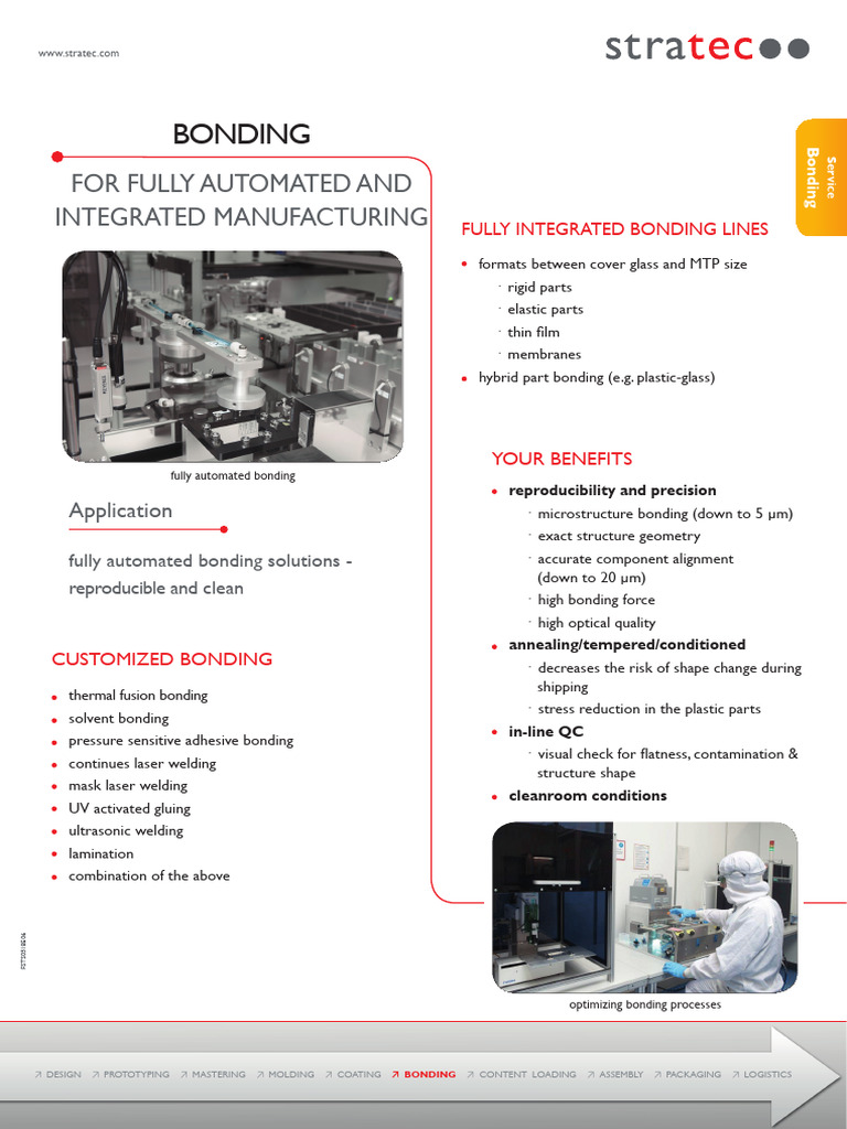 Advanced Automated Bonding Solutions | PDF | Welding | Construction