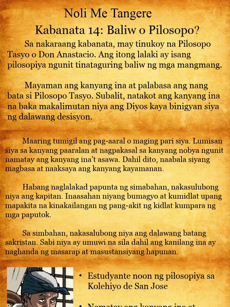 Noli Me Tangere Part 1 | PDF