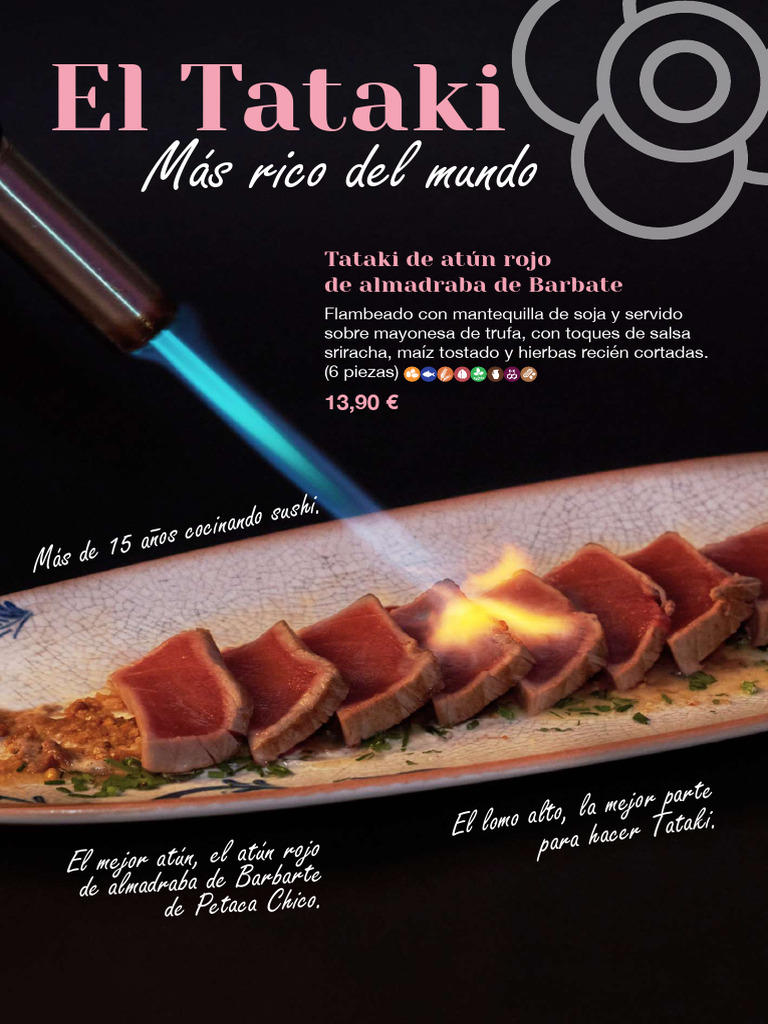 Carta Miss Sushi Murcia 150324MA | PDF | champán | Mayonesa