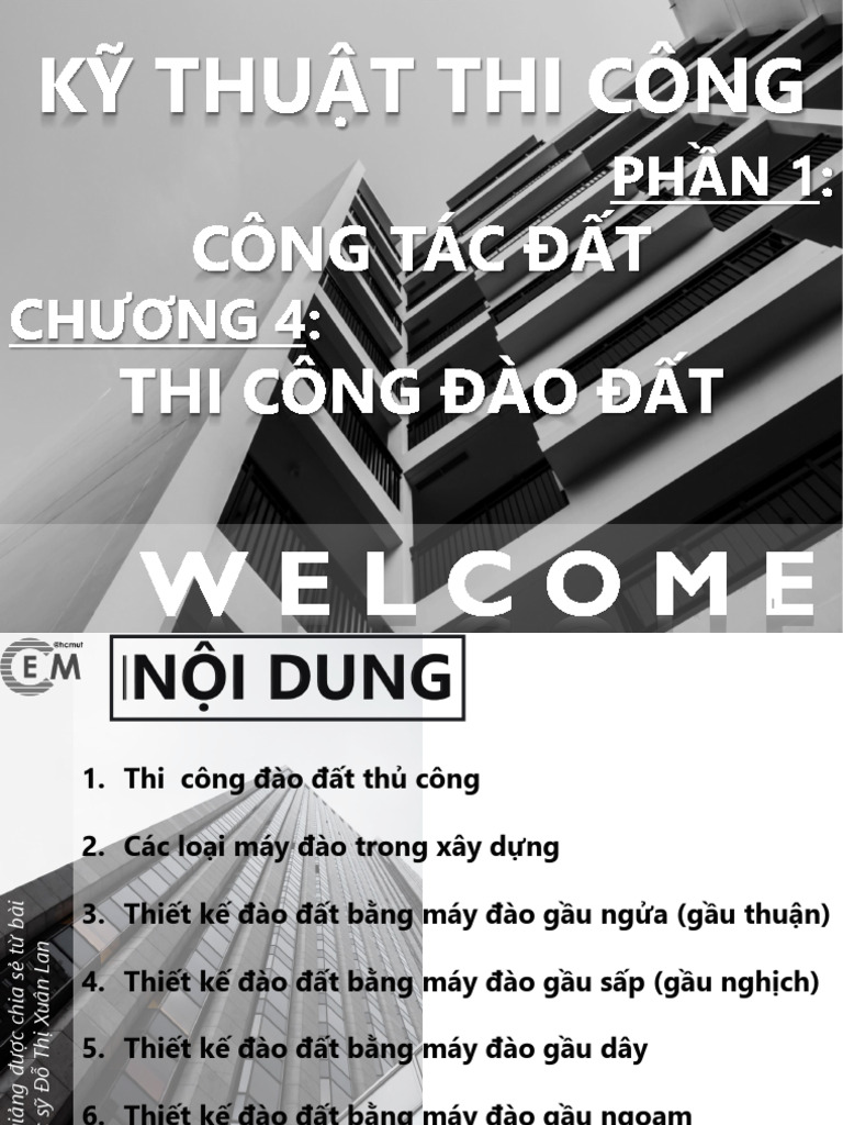 P1.c4.thi Cong Dao Dat | PDF