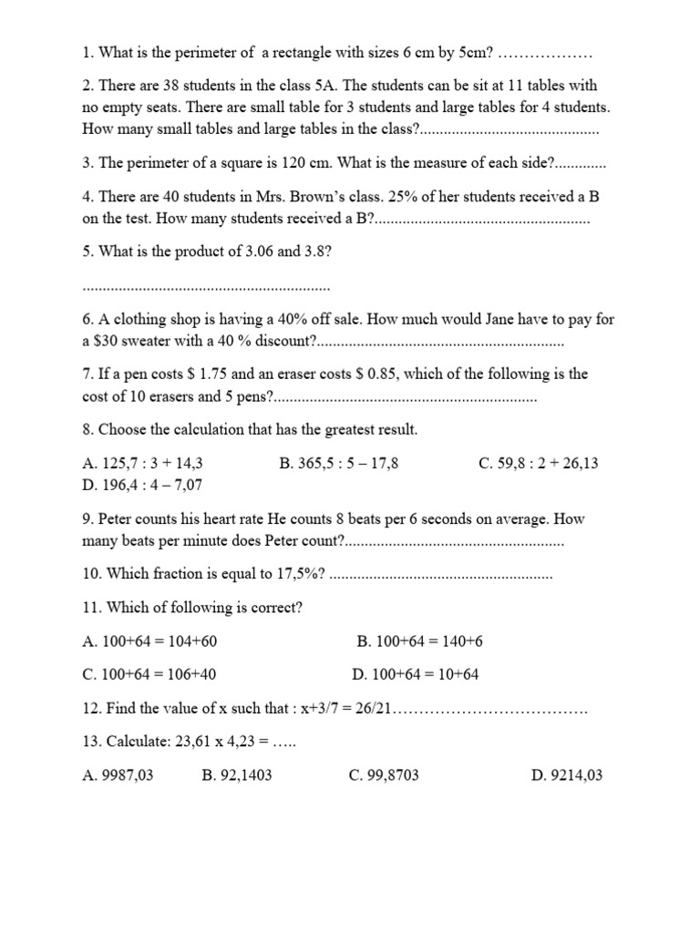 De Thi Thu Copy Mang | PDF | Mathematical Notation | Elementary Mathematics