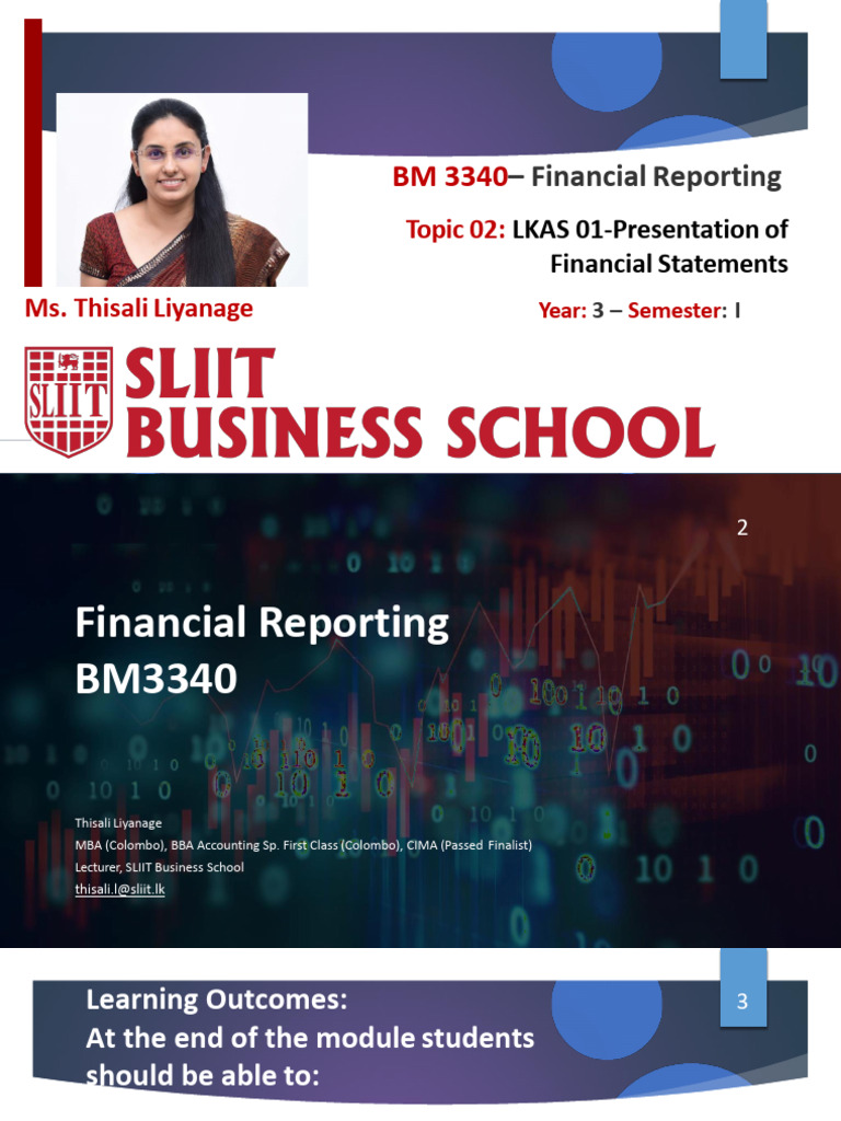 LKAS 01-Presentation of FS | PDF | Balance Sheet | Financial Statement