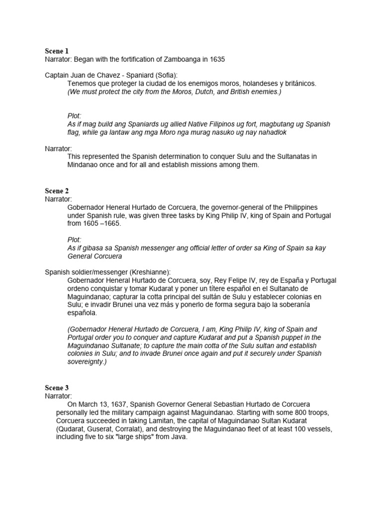 Plot and Script | PDF | Borneo | Philippines