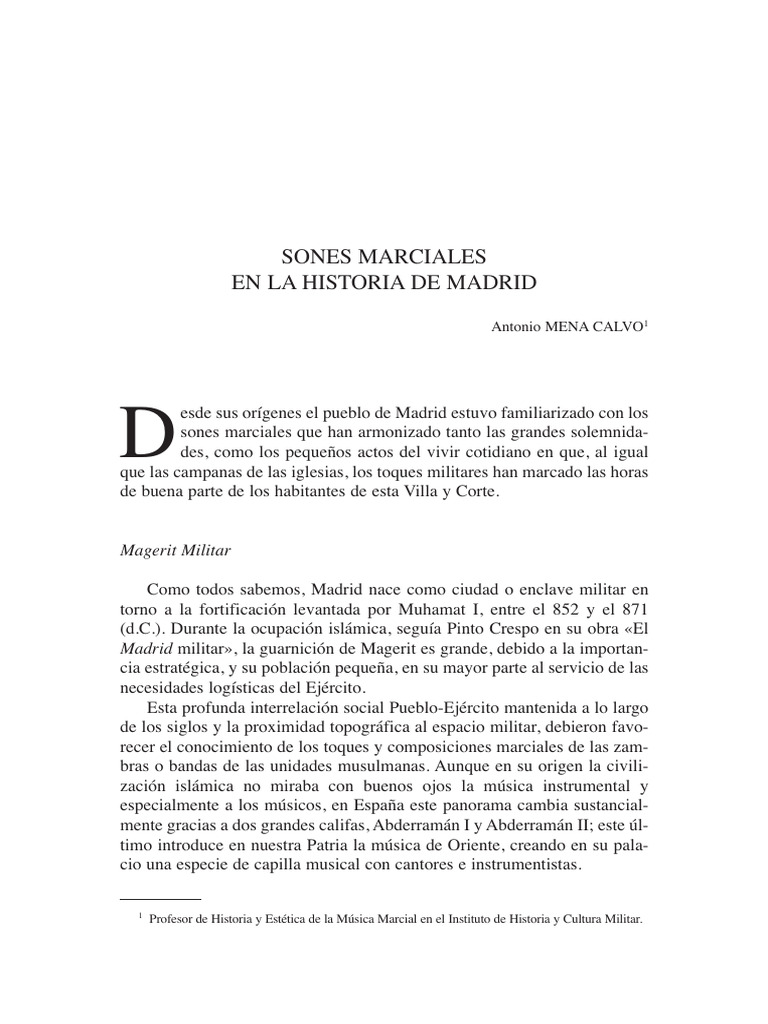 RHM 2008 Extra Madrid Arte 04 Sones Marciales | PDF | Madrid | Ludwig Van Beethoven