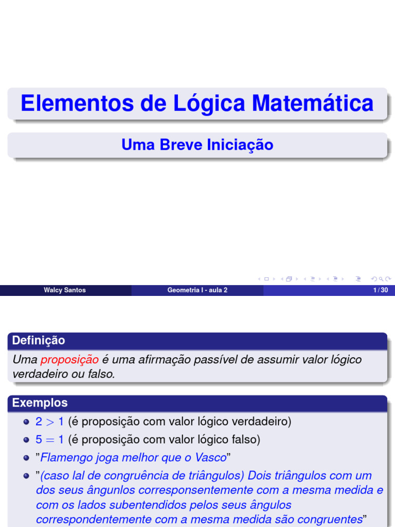 Aula2 Logica | PDF | Axioma | Teorema