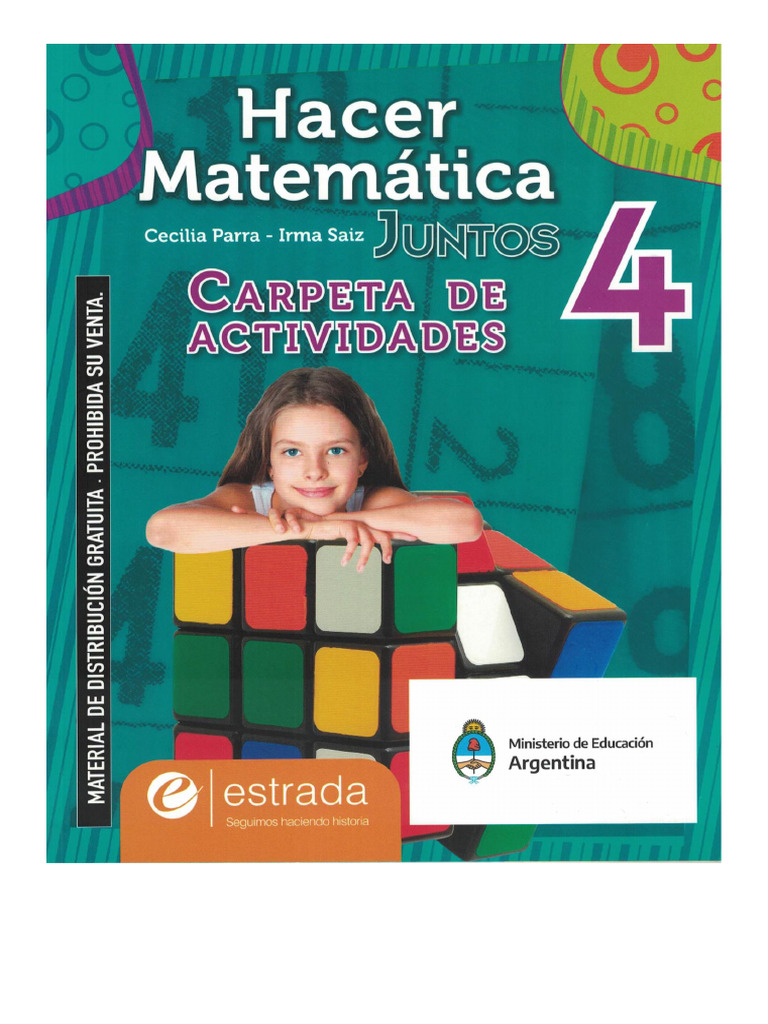 Hacer Matematica 4 Cuadernillo | PDF