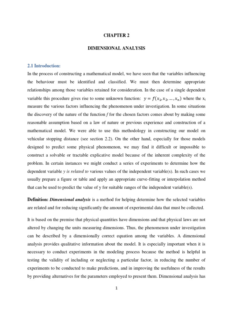 Modeling Chapter 2 Pdf System Of Linear Equations Equations