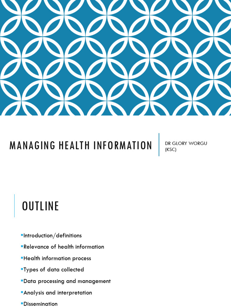 7.health Management Information System | PDF | Health Informatics ...