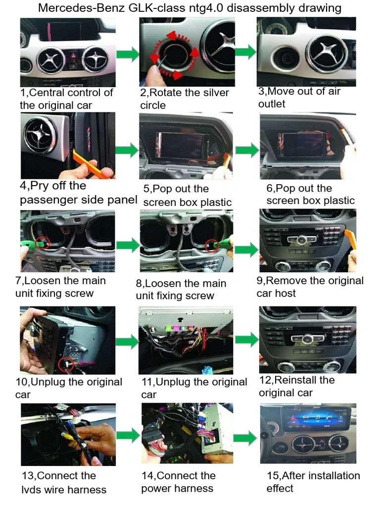 X204 GLK NTG4.5 Install | PDF
