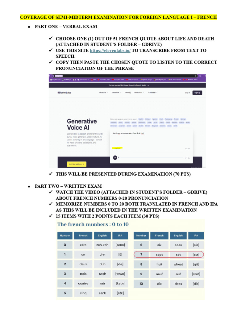 Coverage of Semi-Midterm Exam | PDF