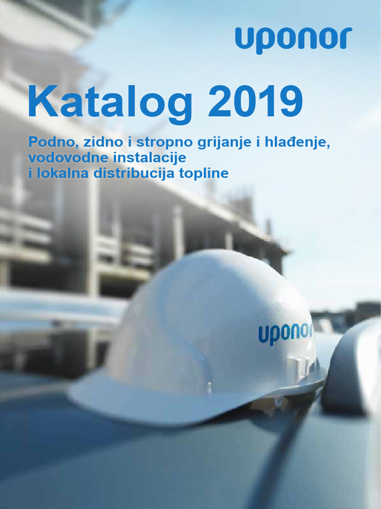 Uponor Katalog Proizvoda 2019 | PDF