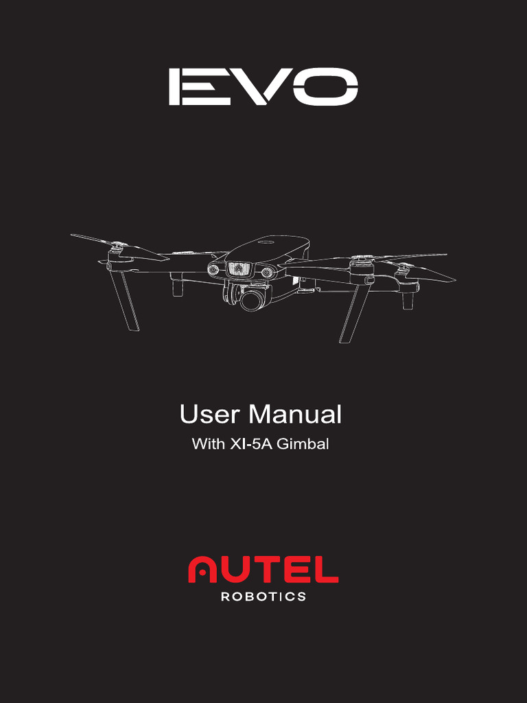 Autel Evo User Manual | PDF | Shutter Speed | Film Speed