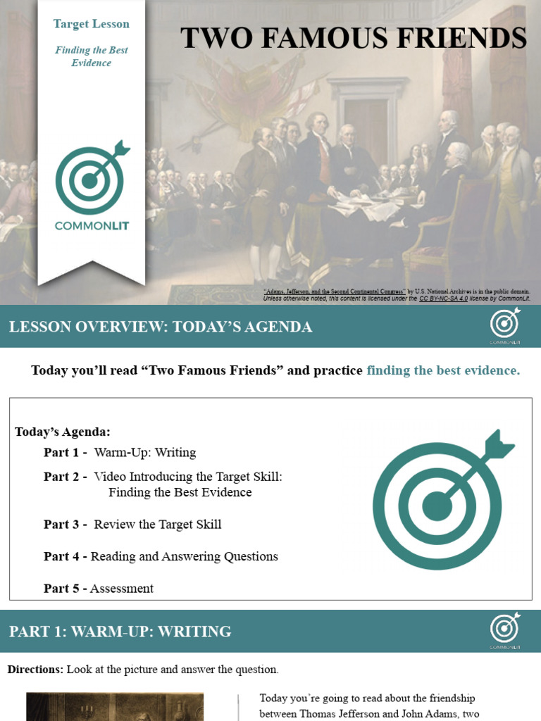 Two Famous Friends | PDF