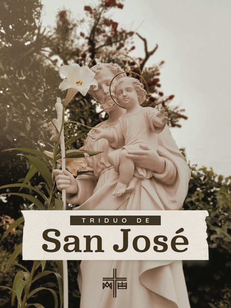 Triduo de San Jose (HSF) | PDF | San José | María, madre de Jesús