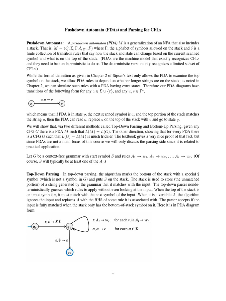 Parsing | PDF | Parsing | Automata Theory Parsing | PDF | Parsing | Automata Theory