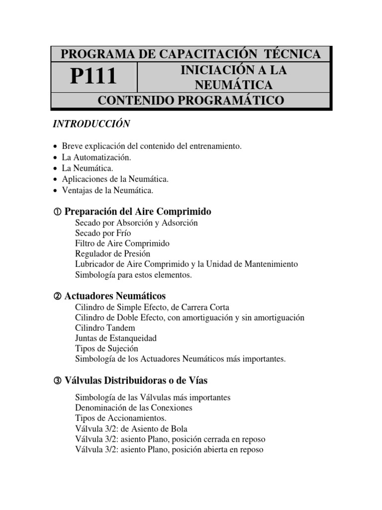 Cont. Prog. Didactica | PDF | Neumática | Informática
