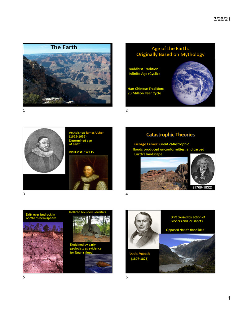 GEOLOGY Lecture 3 | PDF | Geology | Fossil