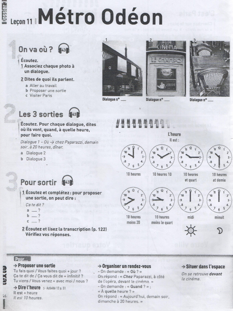 Métro Odéon | PDF