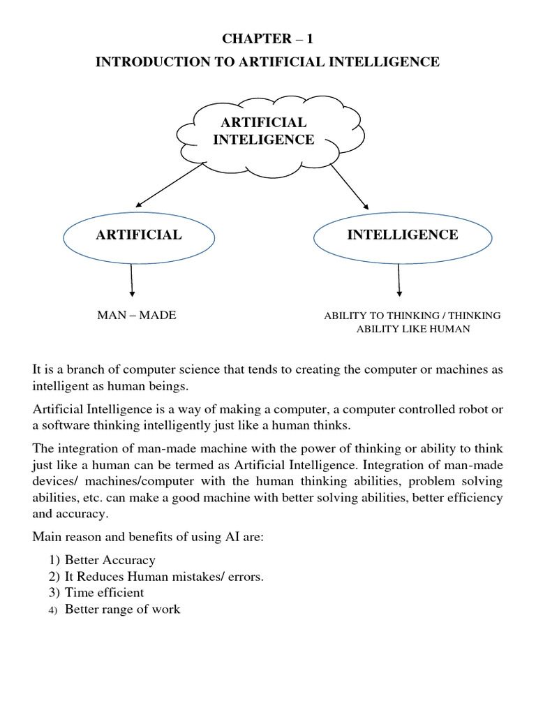 AI NOTES 6 TO 8TH | PDF | Artificial Intelligence | Intelligence (AI ...